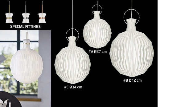 Le Klint 101, aka the Lantern, hanging lamp by Kaare Klint / Le Klint.